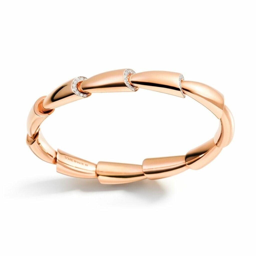 VHERNIER Bracelet Calla Rose Gold MIDI - Fecarotta Gioielli