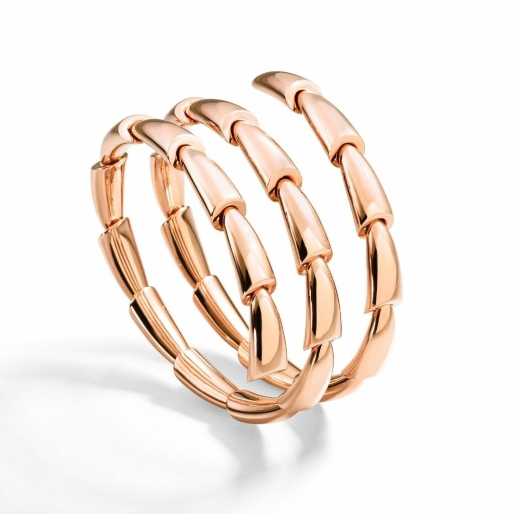 VHERNIER Bracelet Calla Rose Gold EL 26 - Fecarotta Gioielli